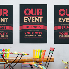 Cartaz Personalizado para Eventos e Promoções | Printi