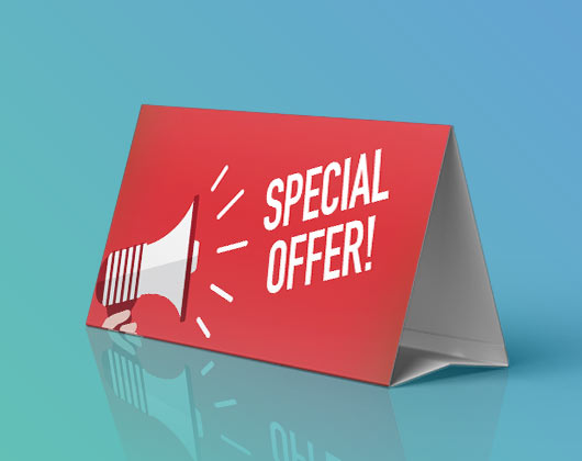 Display de Mesa | Imprimir Displays de Mesa Online | Printi