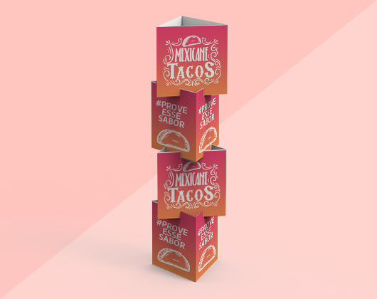 Totem Cubo Personalizado para PDV e Eventos | Printi