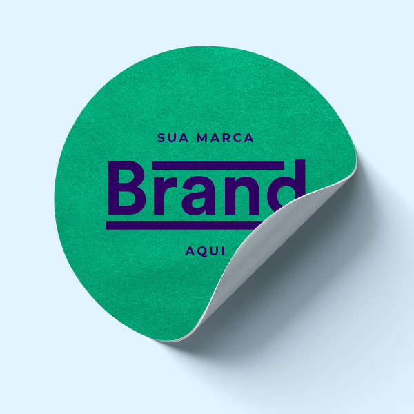 Qual material usar para personalizar adesivos?